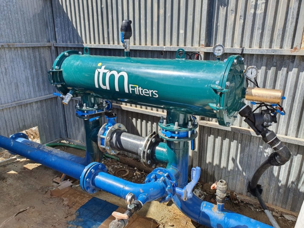 Filtering installation for 10 hectares of vineyard | ITM Filters